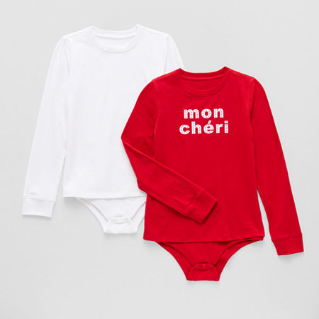 Click here for Thereabouts Little & Big Kid Girls Round Neck Long... prices