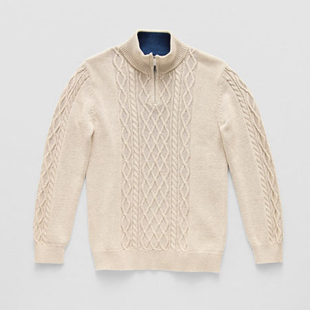 Click here for Thereabouts Little & Big Kid Boys Mock Neck Long S... prices