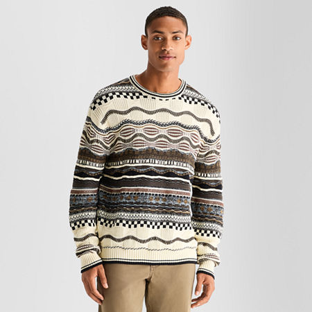 Click here for Arizona Mens Crew Neck Long Sleeve Pullover Sweate... prices