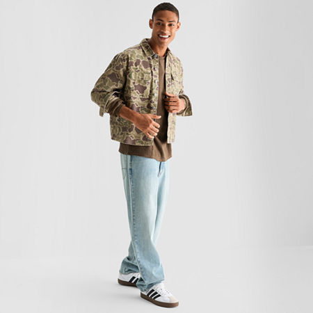 Click here for Arizona Mens Bubble Camo Shacket  X-large  Green prices