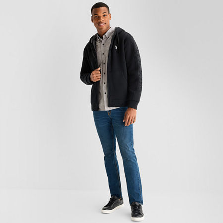 Click here for U.S. Polo Assn. Wordmark Sherpa Mens Long Sleeve E... prices