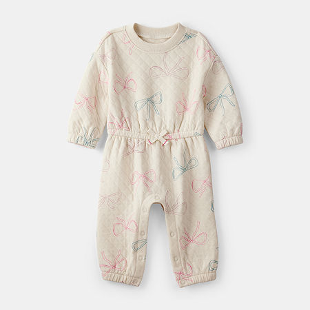Click here for Carters Baby Girls Bow-Print Long-Sleeve Quilted J... prices