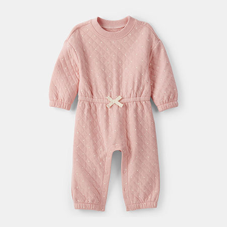 Click here for Carters Baby Girls Long-Sleeve Quilted Jumpsuit -... prices