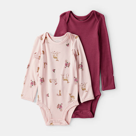 Click here for PurelySoft by Carters Baby Long-Sleeve Bodysuits... prices