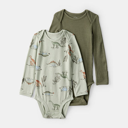Click here for PurelySoft by Carters Baby Long-Sleeve Bodysuits... prices