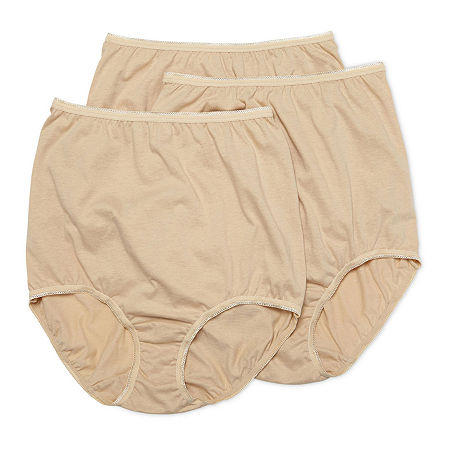 Click here for Underscore Cotton 3 Pack Brief Panty 306448  8  Br... prices