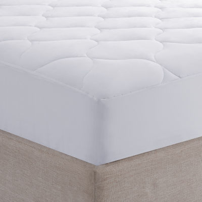 Serta Total Protection Mattress Pad, Color: White - JCPenney