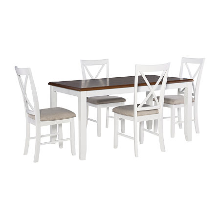 Click here for Janisse 5-Pc Dining Set  One Size  Brown prices
