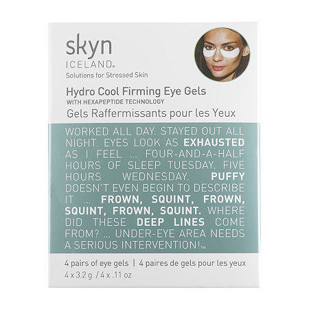 Click here for Skyn Iceland Hydro Cool Firming Eye Gels 4 Pairs... prices