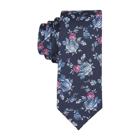 Click here for Stafford Strasser Floral Tie  One Size  Blue prices