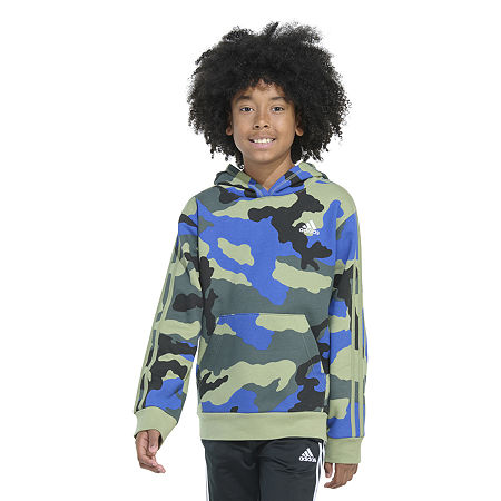 Click here for adidas Big Kid Boys Long Sleeve Embroidered Fleece... prices