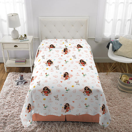Click here for Disney Collection Moana Sheet Set  One Size  White prices