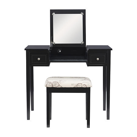 Click here for Ada Butterfly 2-pc. Vanity & Stool Set  One Size... prices