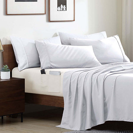Click here for Swift Home Storage Pocket Wrinkle Resistant Fitted... prices