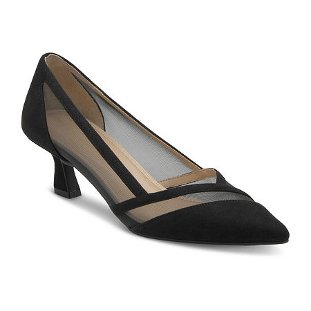 Click here for Adrienne Vittadini Slew Womens Pointed Kitten Heel... prices
