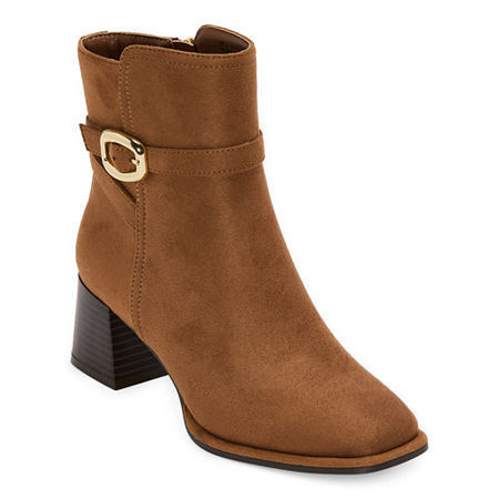 Click here for Liz Claiborne Womens Gillis Block Heel Booties  8... prices