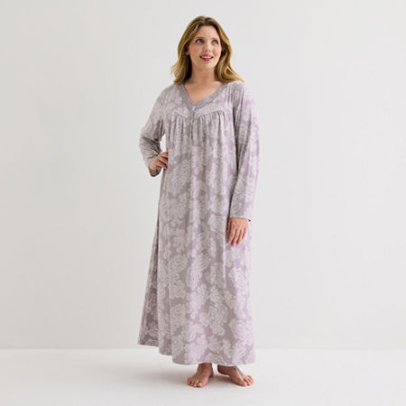 Click here for Adonna Womens V Neck Long Sleeve Plus Nightgown  3... prices