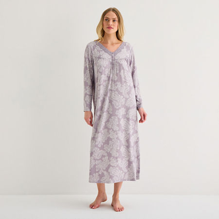 Click here for Adonna Womens V Neck Long Sleeve Nightgown  Small... prices