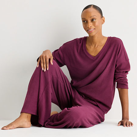 Click here for Ambrielle Womens Rib Pajama Pants  Xx-large  Purpl... prices