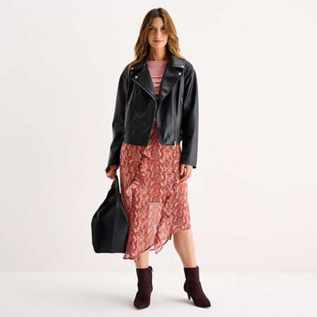 Click here for a.n.a Womens Faux Leather Lightweight Jacket  Xx-l... prices