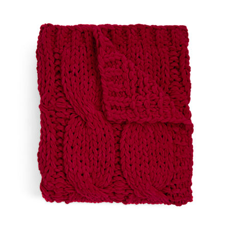 Click here for North Pole Trading Co. Chunky Cable Knit Throw  On... prices