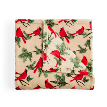 Click here for North Pole Trading Co. Holiday Velvet Plush Throw... prices