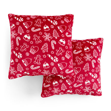 Click here for North Pole Trading Co. Holiday 2-Pack Square Throw... prices