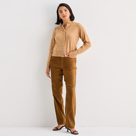 Click here for a.n.a Womens Crew Neck Long Sleeve Button Animal C... prices