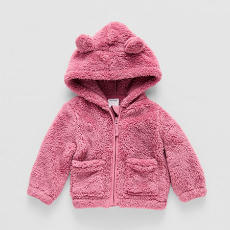 Click here for Okie Dokie Sherpa Baby Girls Midweight Jacket  6 M... prices