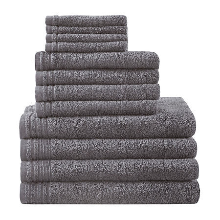 510 Design Big Bundle Cotton 12-Pc. Bath Towel Set - Grey