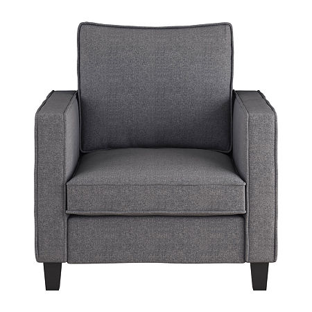 Click here for Georgia Upholstered Armchair  One Size  Gray prices