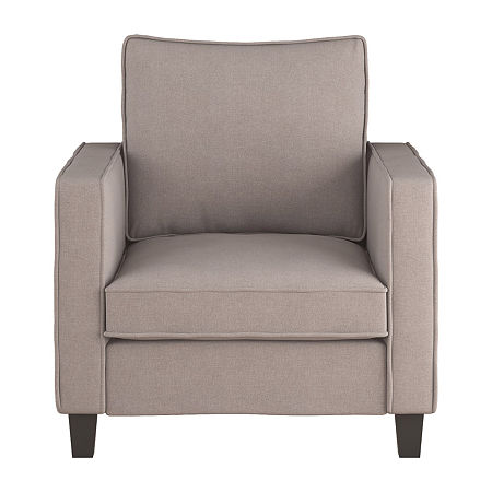 Click here for Georgia Upholstered Armchair  One Size  Gray prices