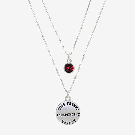 Click here for Sparkle Allure Womens Red Crystal 2-pc. Necklace S... prices