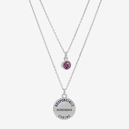 Click here for Sparkle Allure Womens Red Crystal 2-pc. Necklace S... prices