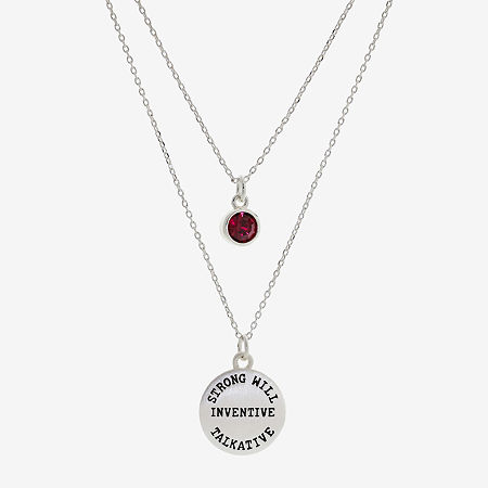 Click here for Sparkle Allure Womens Red Crystal 2-pc. Necklace S... prices