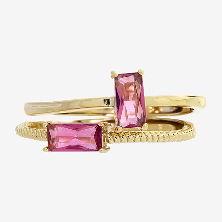 Click here for Sparkle Allure Birthstone Womens Red Cubic Zirconi... prices