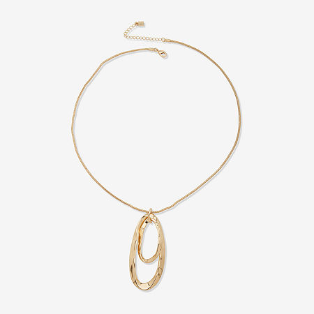 Click here for Worthington Womens 26 Inch Pendant Necklace  One S... prices