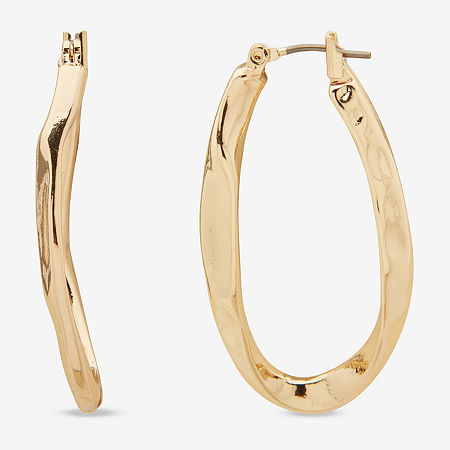 Click here for Worthington Hoop Earrings  One Size  Yellow prices