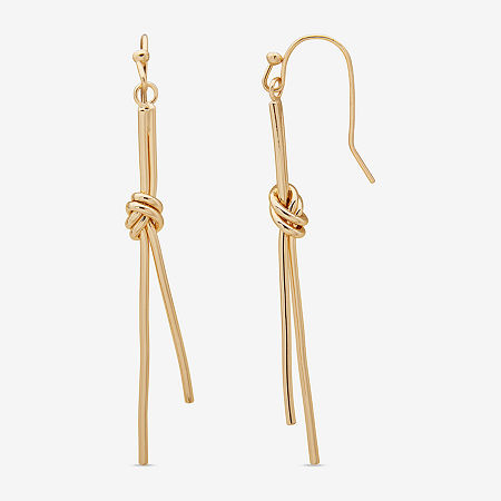 Click here for Worthington Womens Drop Earrings  One Size  Yellow prices