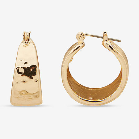 Click here for Worthington Womens 22.9mm Hoop Earrings  One Size... prices