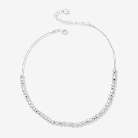 Click here for Worthington Womens 17 Inch Collar Necklace  One Si... prices