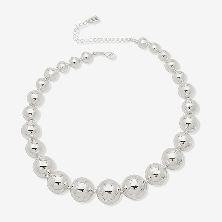 Click here for Worthington Womens 17 Inch Collar Necklace  One Si... prices