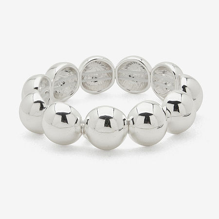 Click here for Worthington Silver Womens Stretch Bracelet  One Si... prices