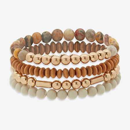 Click here for a.n.a. 4-pc. Stretch Bracelet  One Size  Multiple... prices