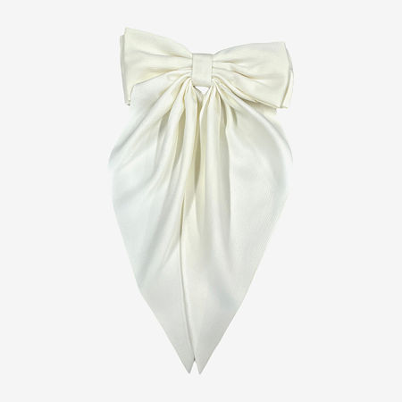 Click here for Bijoux Bar Hair Bow  One Size  White prices