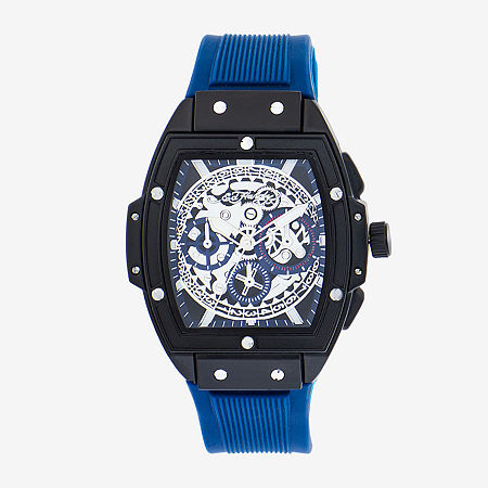 Click here for Ed Hardy Mens Blue Strap Watch 50446b-42-B05  One... prices