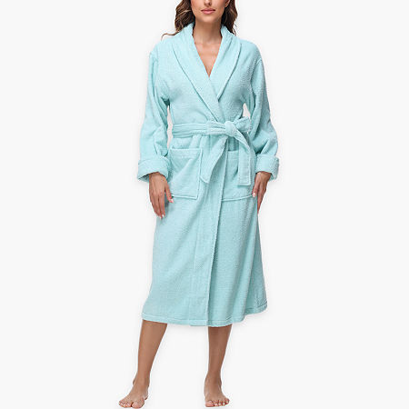 Womens Ink & Ivy Terry Loop Wrap Robe