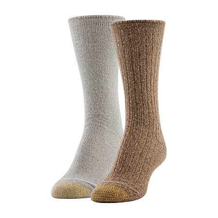Womens Gold Toe(R) 2pk. Super Soft Crew Socks
