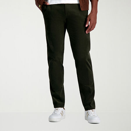 Click here for Haggar Corduroy Mens Straight Straight Fit Flat Fr... prices