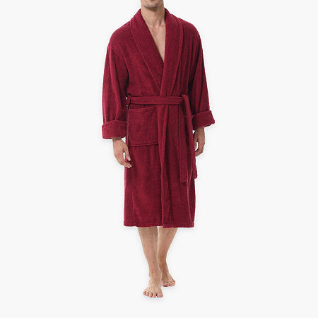 Click here for Ink+Ivy Mens All Cotton Terry Robe - Claret prices